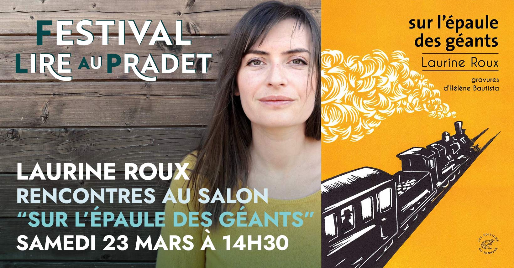 Rencontre au Salon : Laurine Roux - Festival Lire Au Pradet